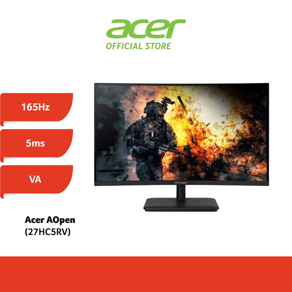 Acer Aopen 27HC5RV FreeSync Gaming Monitor (27") | Shopee Malaysia
