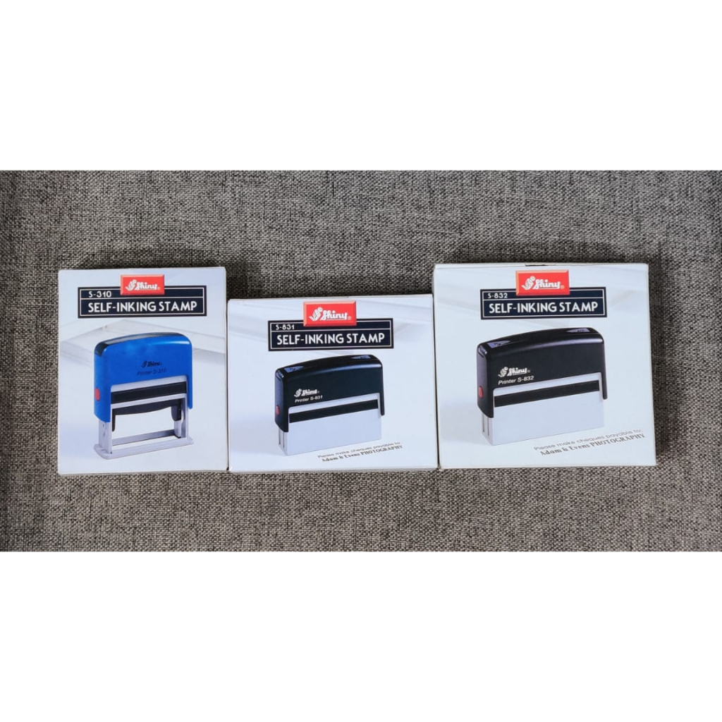 Shiny self ink for Name Chop (S-310/S-831/S-832) | Shopee Malaysia
