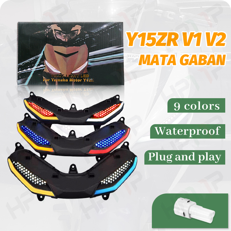 YAMAHA Y15 Y15ZR LAMPU GABAN SIGNAL MATA GABAN Y15ZR V1 V2 EXCITER150 LED PILOT LIGHT 9 COLOR ...