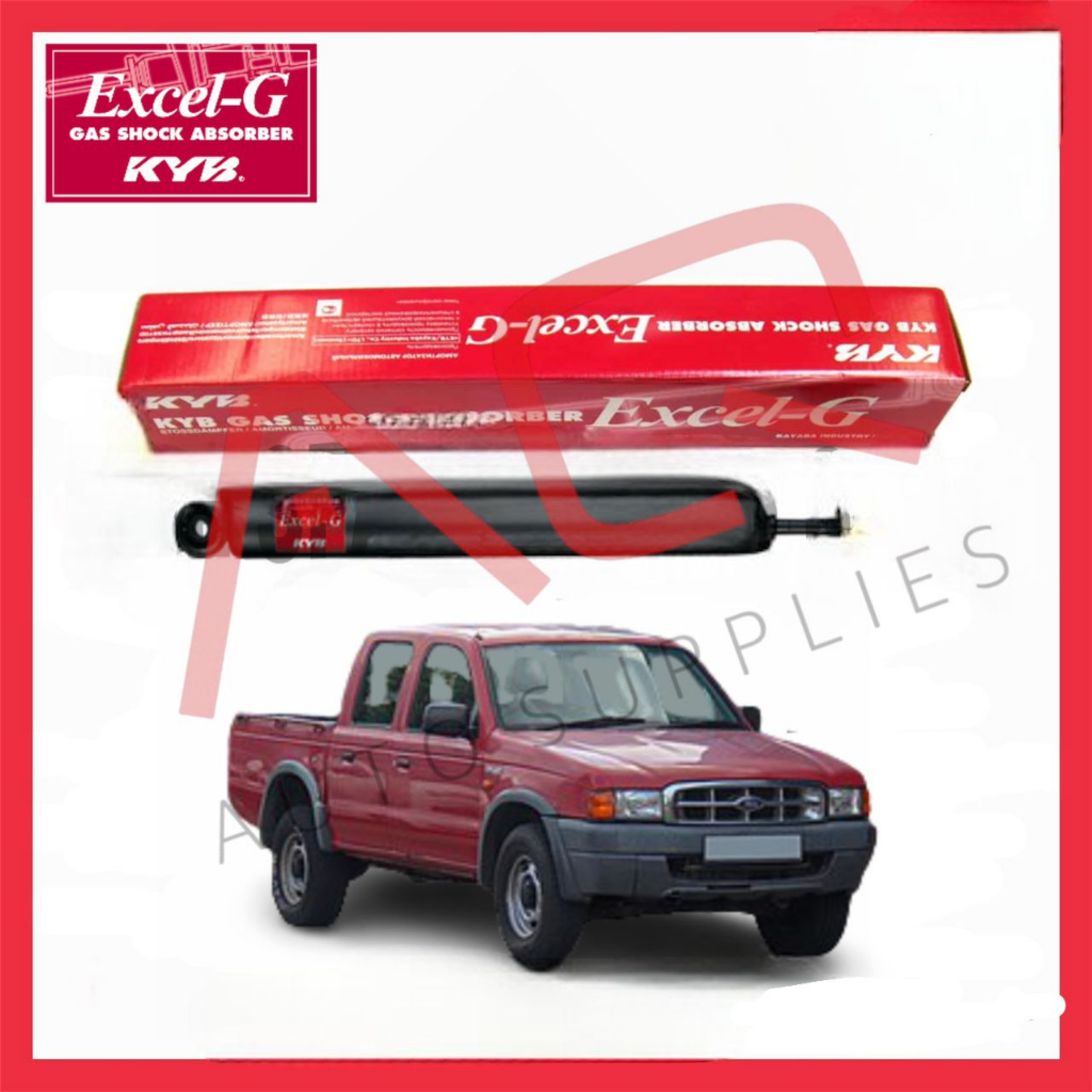 REAR GAS SHOCK ABSORBER FORD RANGER 4x4 ORIGINAL KYB (REAR 344304) 1 ...