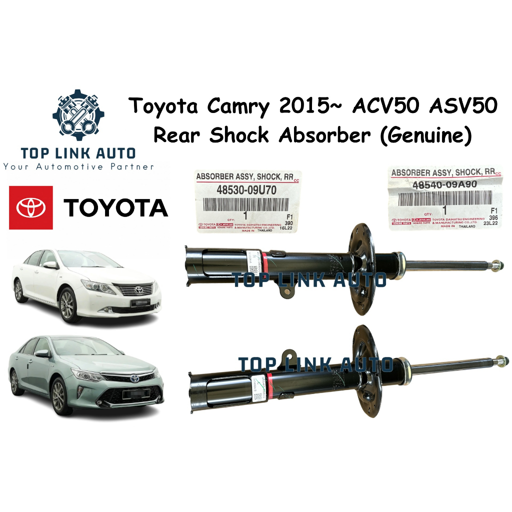 Toyota Camry ACV50 ACV51 ASV50 2015 Rear Shock Absorber (100% Genuine ...