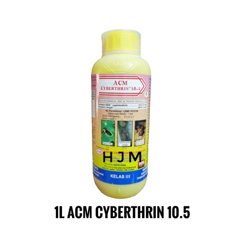 ACM Cyberthrin 10.5 1 Liter Racun 505 / Racun Serangga / Racun Sayur / Racun Ulat / Racun ...