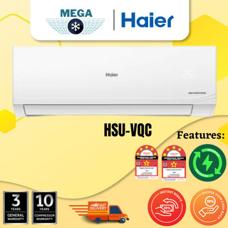 Haier Aircond Inverter R32 1.0HP ~ 2.5HP (HSU-VQC Series/HSU-VQA Series ...