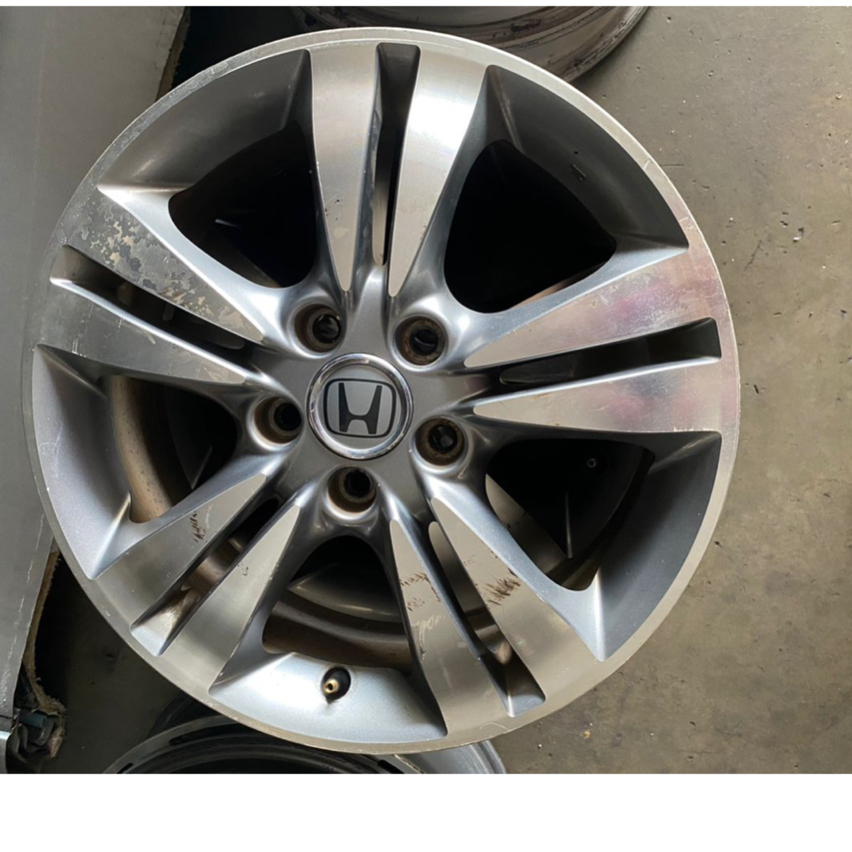 Honda Stream RN8 Original Sport Rims 17 Inch 2.0 Halfcut Japan | Shopee ...