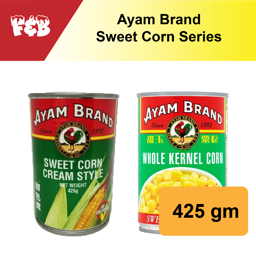 *AYAM BRAND SWEET CORN SERIES 425G | Shopee Malaysia