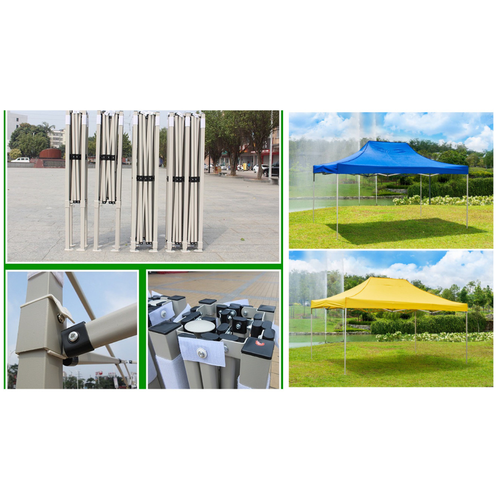 itop Premium AA 10' x 15' Roof 80cm Canvas Canopy Tent (3m x 4.5m ...
