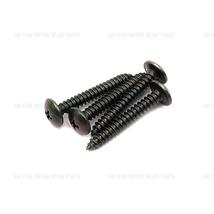 M5 35MM Gold Titanium Screw Skru Panjang Cover Set Bolt Basket Bakul ...