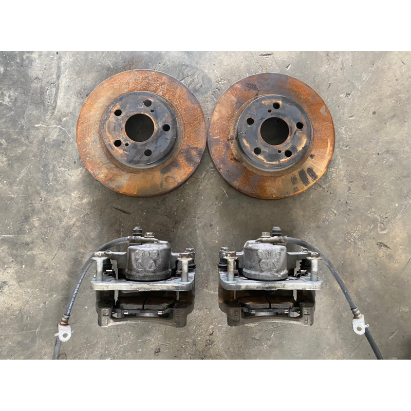 Toyota Prius Disc brake Caliper Set For ZVW30 Lexus CT200H 2ZR Hybrid ...