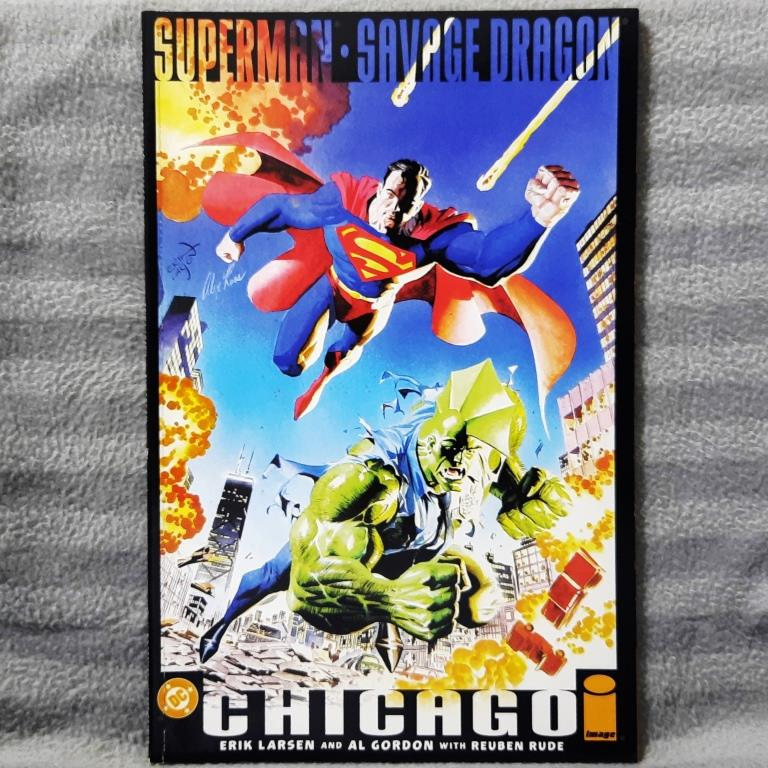 Superman & Savage Dragon: Chicago #1 Alex Ross Cvr (One-Shot DC/Image ...