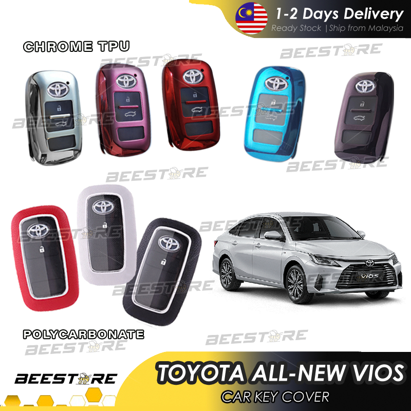 TOYOTA ALL NEW VIOS 2023 Car Remote Control Case Casing Sarung Kunci ...