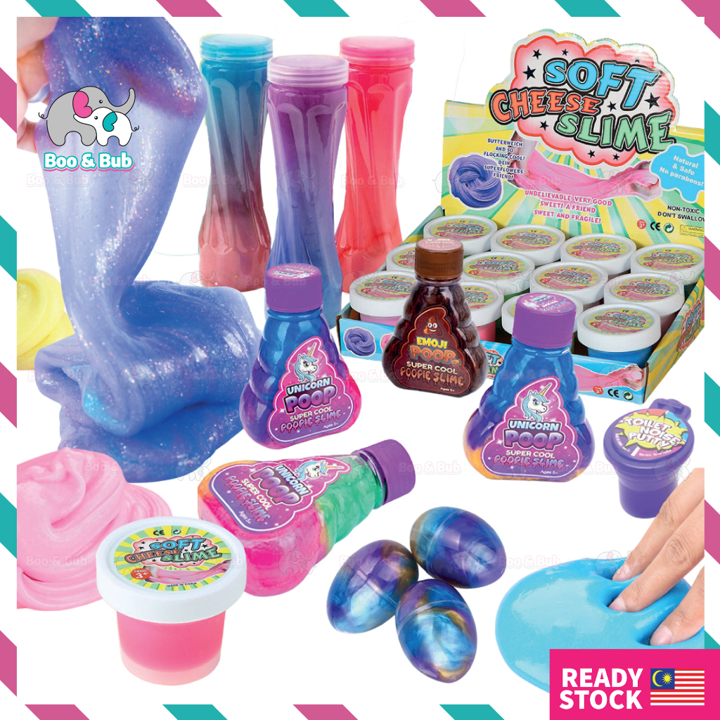 🌈 Rainbow Slime🌈 | Mud Modeling Glitter Children Plasticine Magic ...