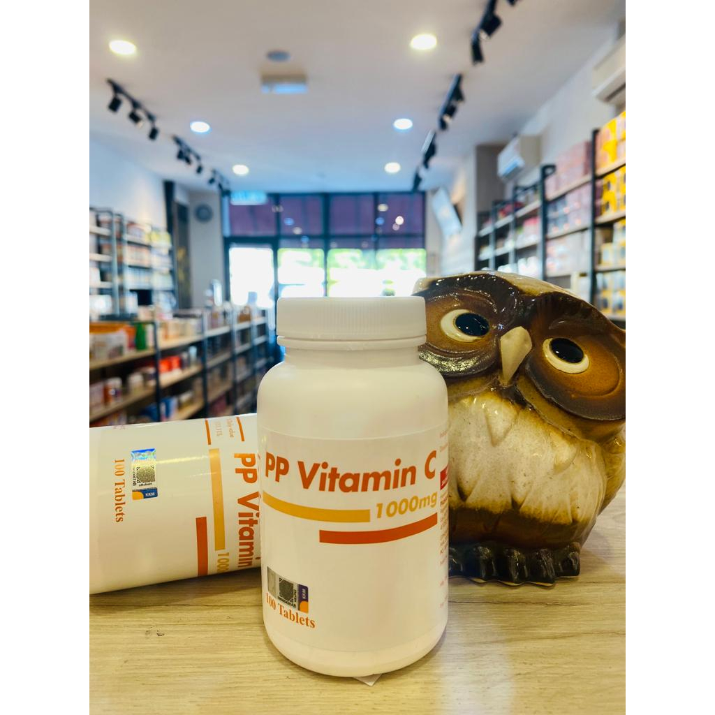 PP VITAMIN C 1000MG 100 TABLETS | Shopee Malaysia
