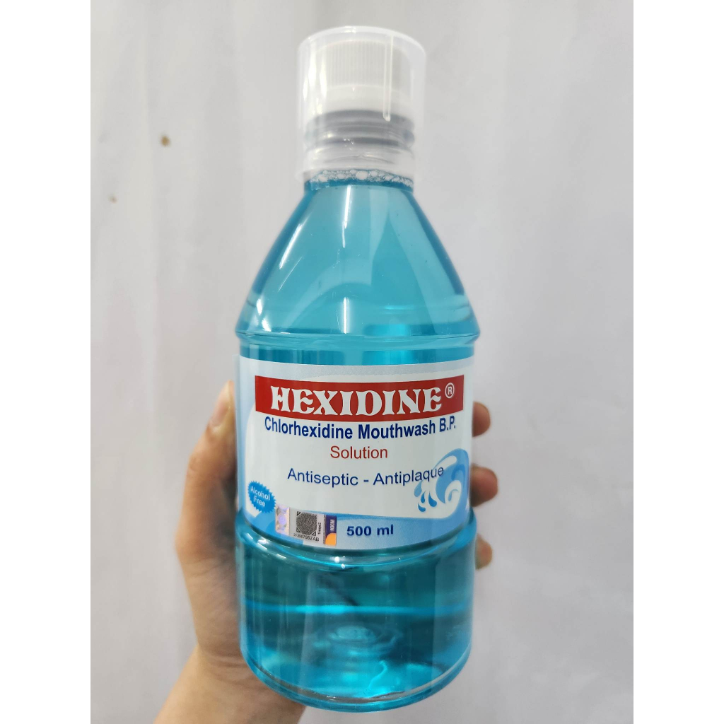 HEXIDINE CHLORHEXINE MOUTHWASH SOLUTION 500ML | Shopee Malaysia