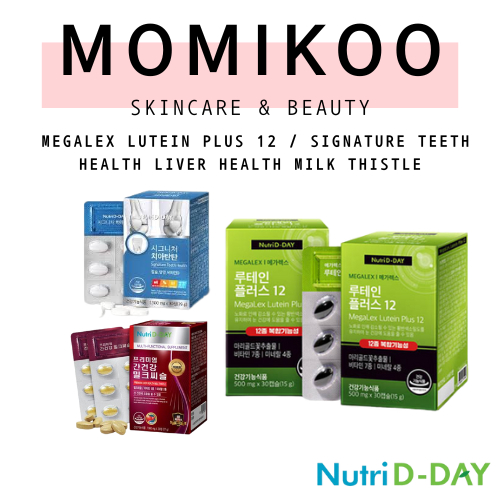 Nutri D-Day Megalex Lutein Plus 12 / Signature Teeth Health / Megalex ...