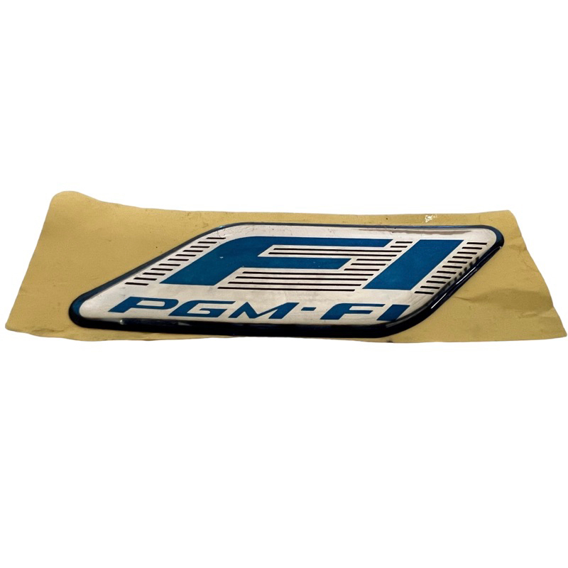 (CC32)STICKER PGM-FI HONDA Emblem Fi Sticker Timbul Ready Stock ...