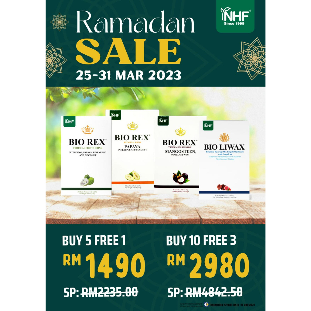 [LIMITED TIME] BIO REX (NONI, MANGOSTEEN, LIWAX, PAPAYA) | Shopee Malaysia