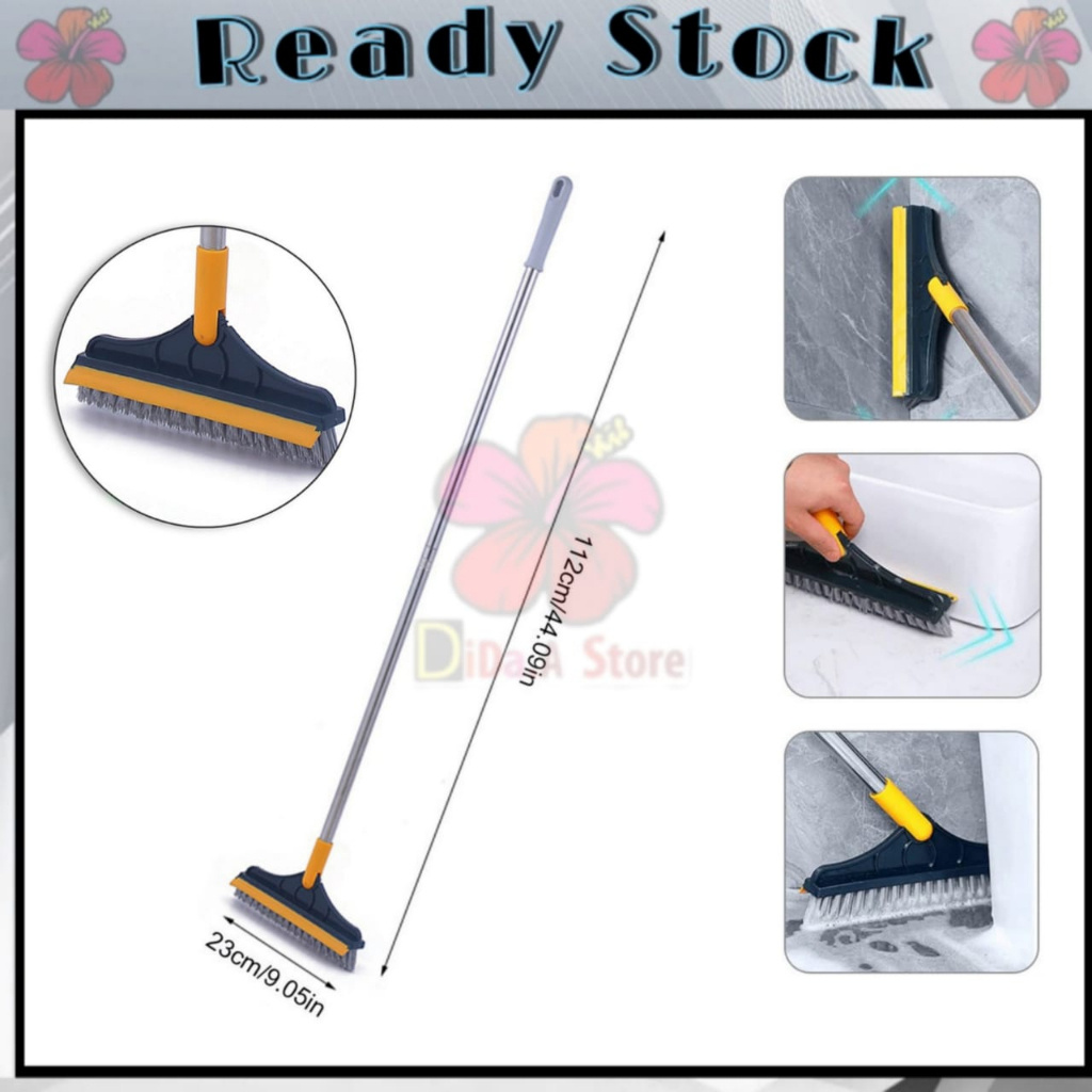 Penyapu Lantai 2 dalam 1 Brush Magic Broom Berus Pembersih Lantai Gap ...