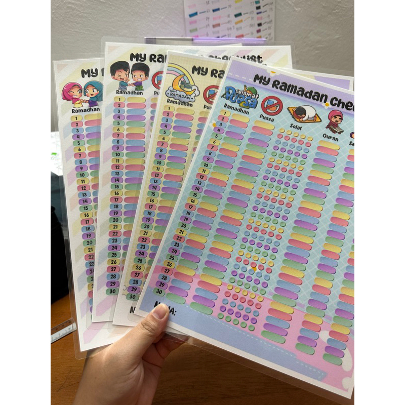 Senarai Semak Bulan Ramadan My Ramadan Checklist | Shopee Malaysia