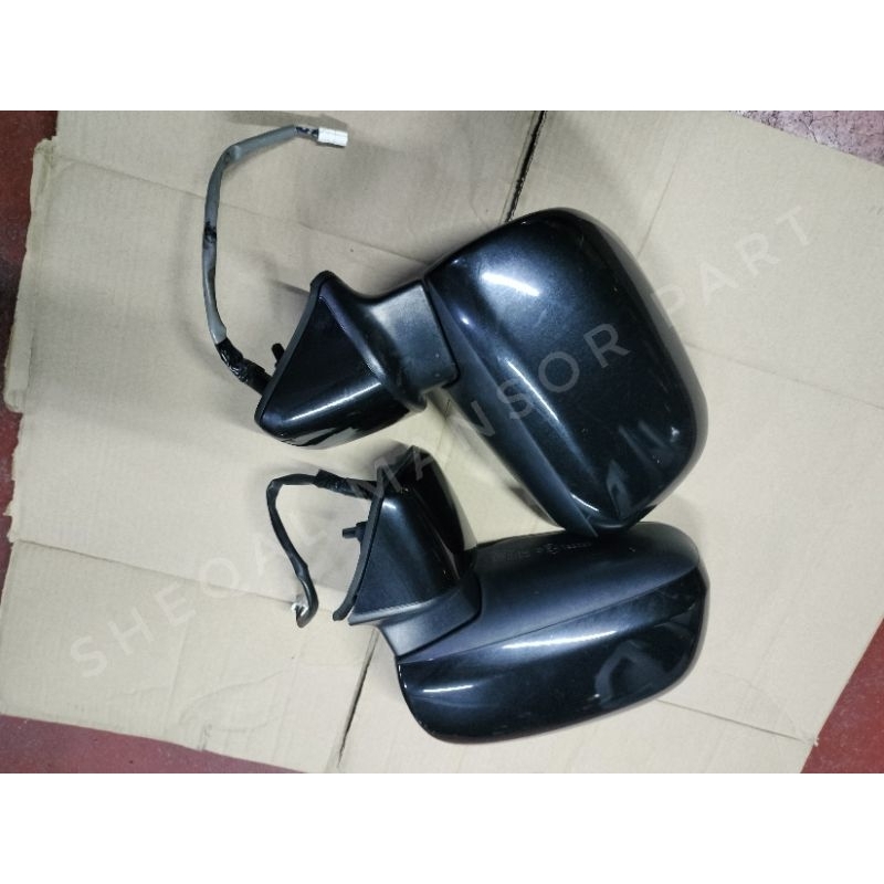SIDE MIRROR AUTO FLIP PASSO SETTE TIADA SIGNAL TERPAKAI JAPAN | Shopee ...