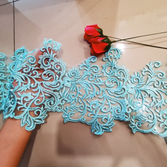🔥Ready Stock Big Saiz 23cm Tinggi BORDER LACE SIMPLE KEMAS MANIK SESUAI ...
