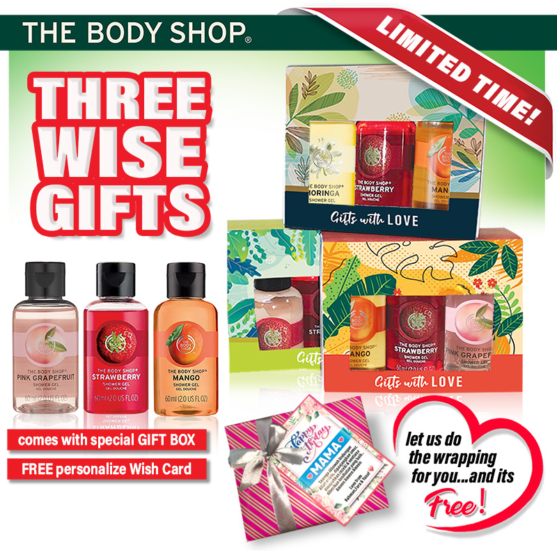 💥Gift Box The Bodyshop Body Shower Gift Set Murah 💥 | Shopee Malaysia