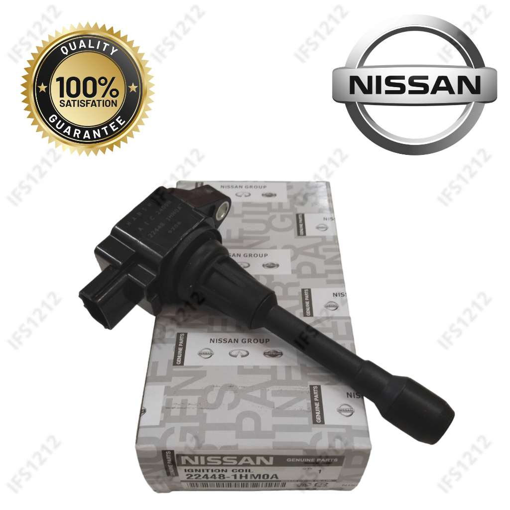 🇲🇾ORI NEW🔥 22448-1HM0A JAPAN IGNITION COIL NISSAN ALMERA N17 PLUG COIL ...