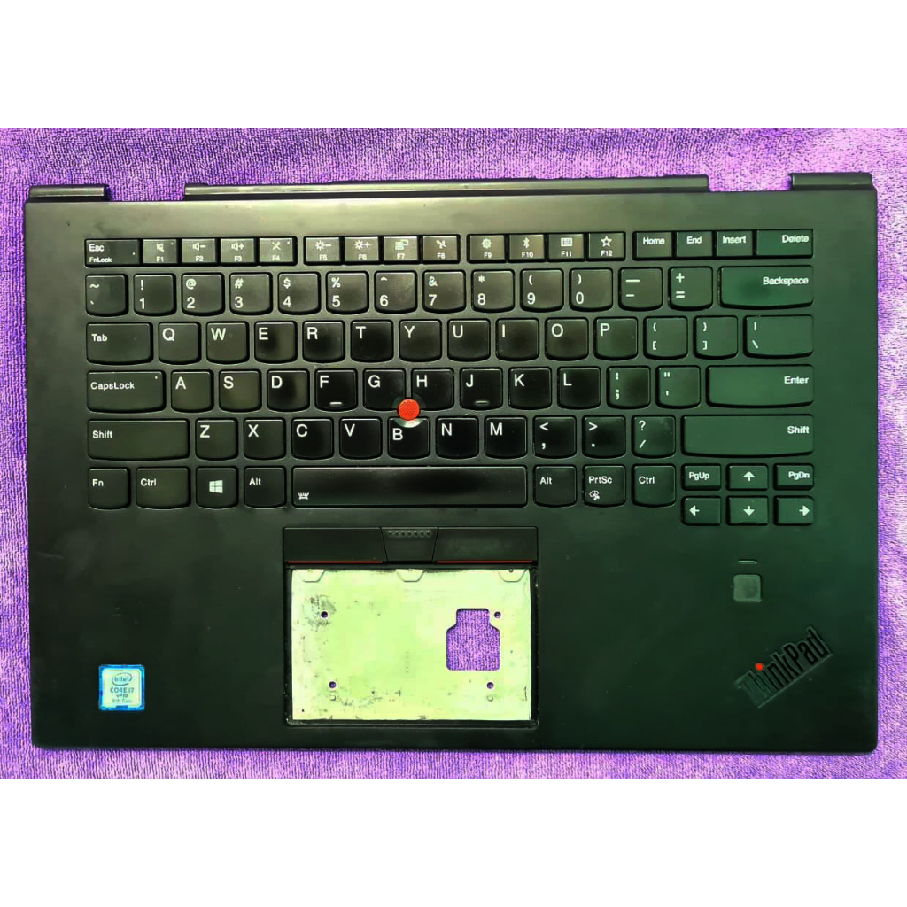 ( USED 98% NEW ) Genuine Lenovo ThinkPad X1 Yoga 3rd Gen Palm rest ...