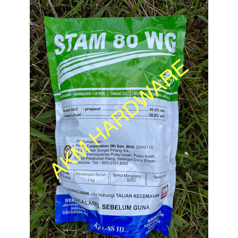 KENSO Stam 80WG 1KG Propanil 80% Herbicide Paddy Weed Killer (Same As ...
