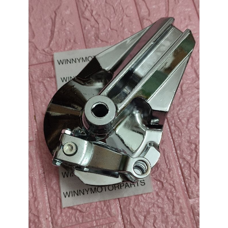 HONDA EX5 DREAM WAVE100 WAVE125 REAR BRAKE HUB PANEL HUB CHROME FREE LINING BRAKE ...