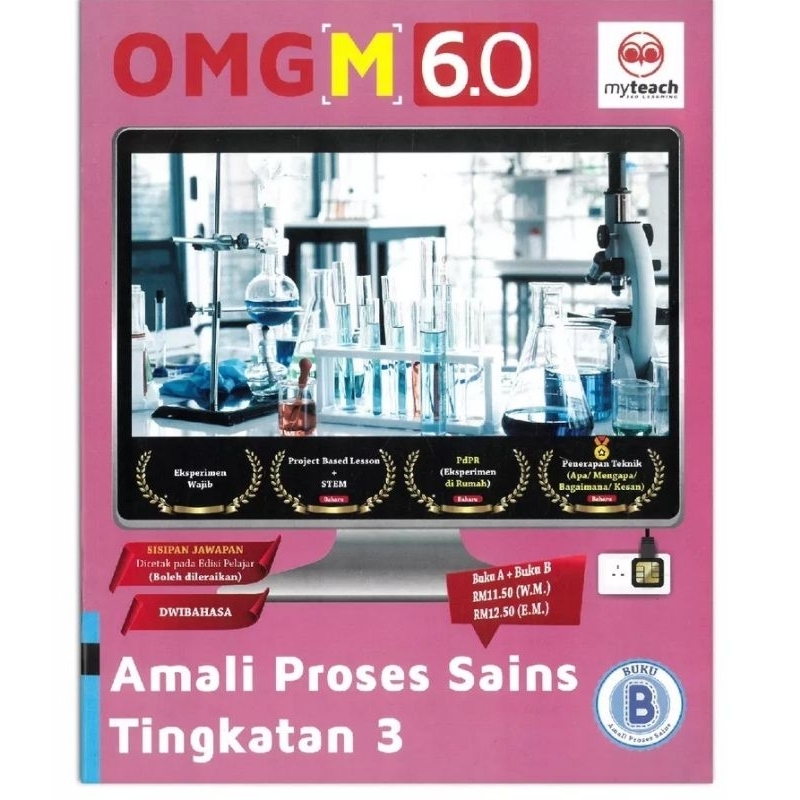 OMG M 6.0 Amali Proses Sains Tingkatan 3 Buku B ( Old Stock ) | Shopee ...