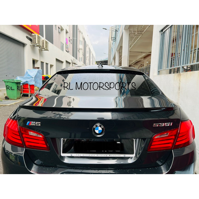 BMW F10 M sport performance MP M4 M5 carbon fiber rear boot trunk ...