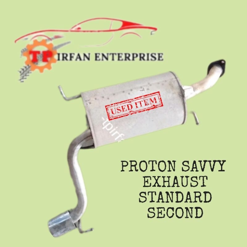 PROTON SAVVY EXHAUST STANDARD 2ND HAND | Shopee Malaysia
