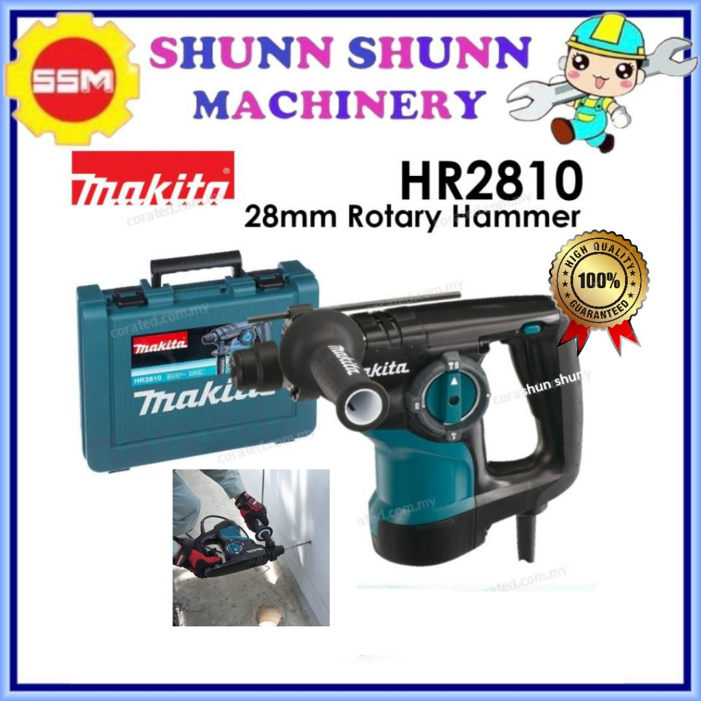 MAKITA HR2810 28MM (1-1/8") ROTARY HAMMER 800w | Shopee Malaysia
