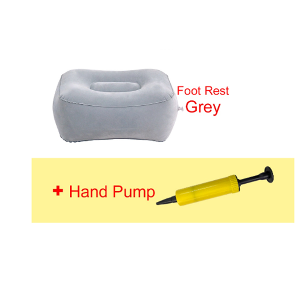 HLS Portable Foot Footrest PVC Inflatable Footrest Pillow Travel ...