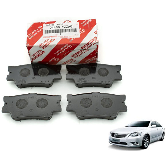ORIGINAL TOYOTA GENIUNE CAMRY ACV40, ACV51 & ZSU60 REAR DISC BRAKE PAD ...