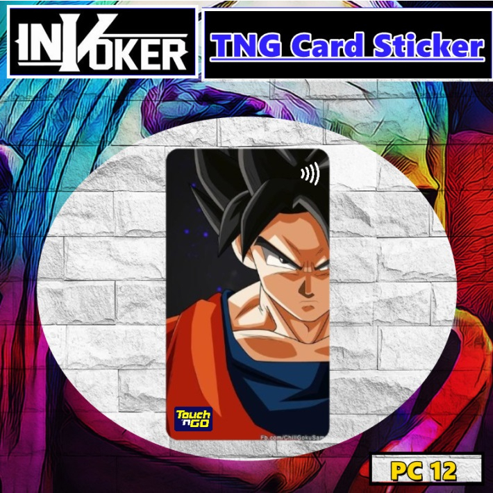 Goku - Touch n Go Card Sticker Cover TNG CARD Sticker / Bank Card ...