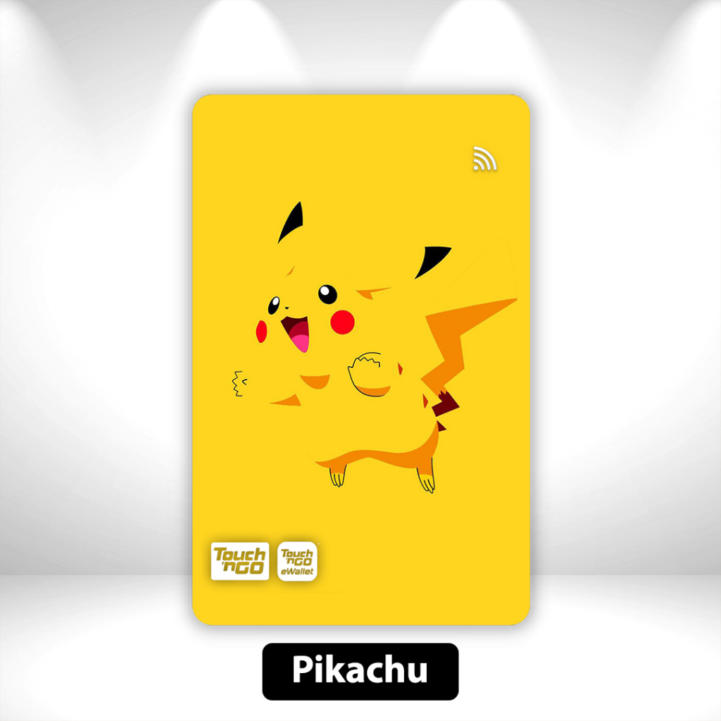 [Pokemon] Pikachu - TNG Sticker TNG NFC CHIP Card Skincard Pokemon by ...