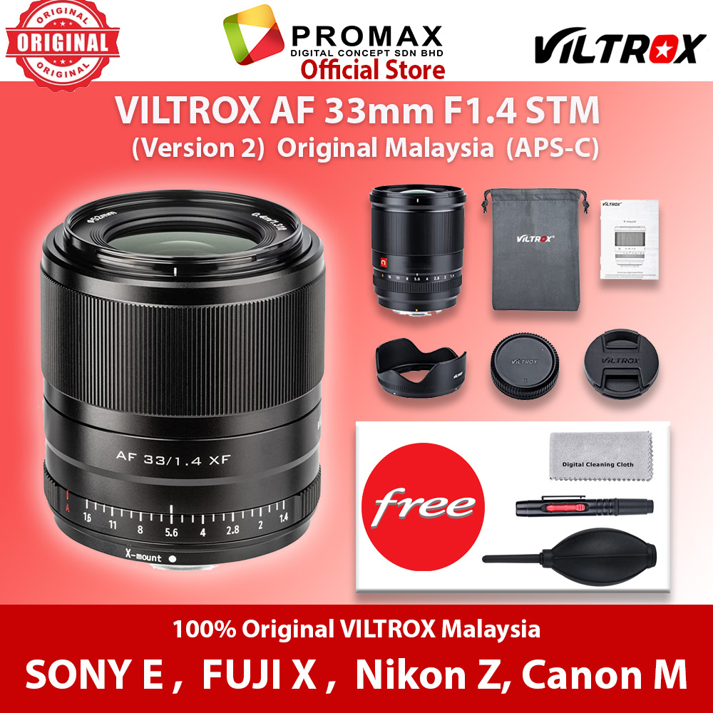 Cheapest Viltrox Af 33mm Mkii F1 4 Aps C Prime Autofocus Lens For Fuji