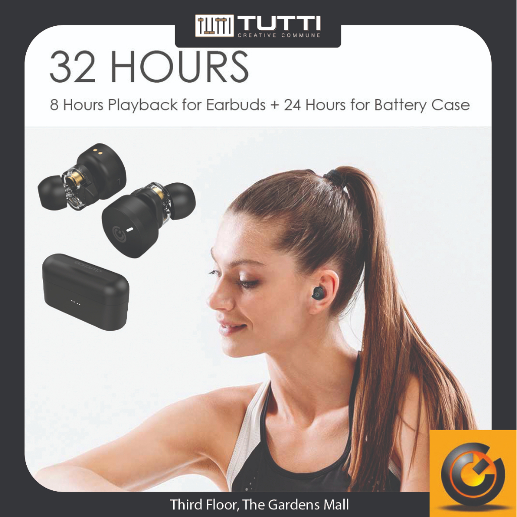SONICGEAR EARPUMP TWS 7 TRUE WIRELESS STEREO EARPHONE/ EARBUD/ 32 HOURS ...