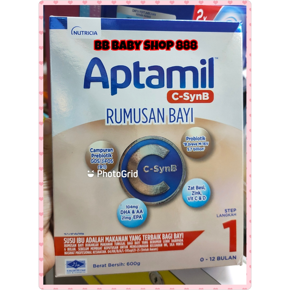 Aptamil C-SynB Step 1 (600g) | Shopee Malaysia