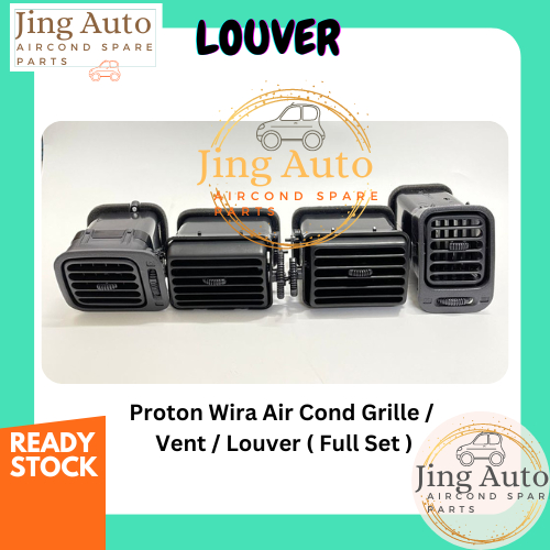 PROTON WIRA AIR COND GRILLE / VENT / OUTLET / LOUVER (Side-Grey ...