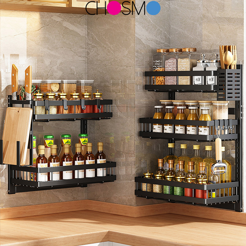 Kitchen Rak Rempah Seasoning Rack Spice Rak Dapur Kitchen Organizer ...