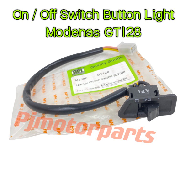 MODENAS GT128 GT 128 - ON / OFF Switch Button Light / Head Lamp On Off ...