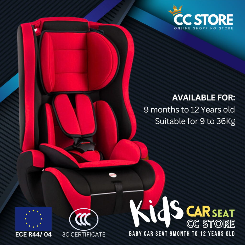 KIDS CAR SEAT ECE EUROPE STANDARD | FOLDABLE BABY SAFETY CAR SEAT ...