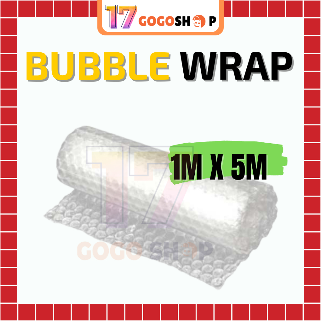 Single layer / Double Layer Bubble Wrap 1M x 5M | Shopee Malaysia