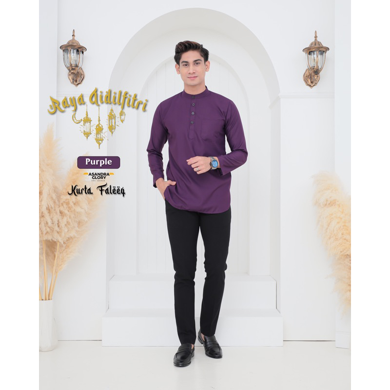 RAYA2025 🕌KURTA FALEEQ CEKAK MUSANG | Shopee Malaysia