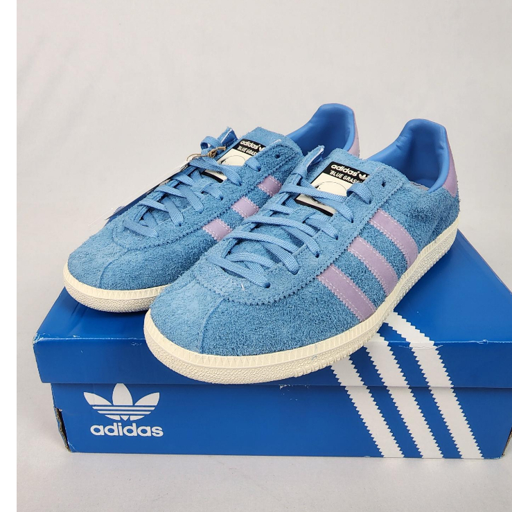 Original Adidas Blue Grass Sneakers Men Shoes | Shopee Malaysia