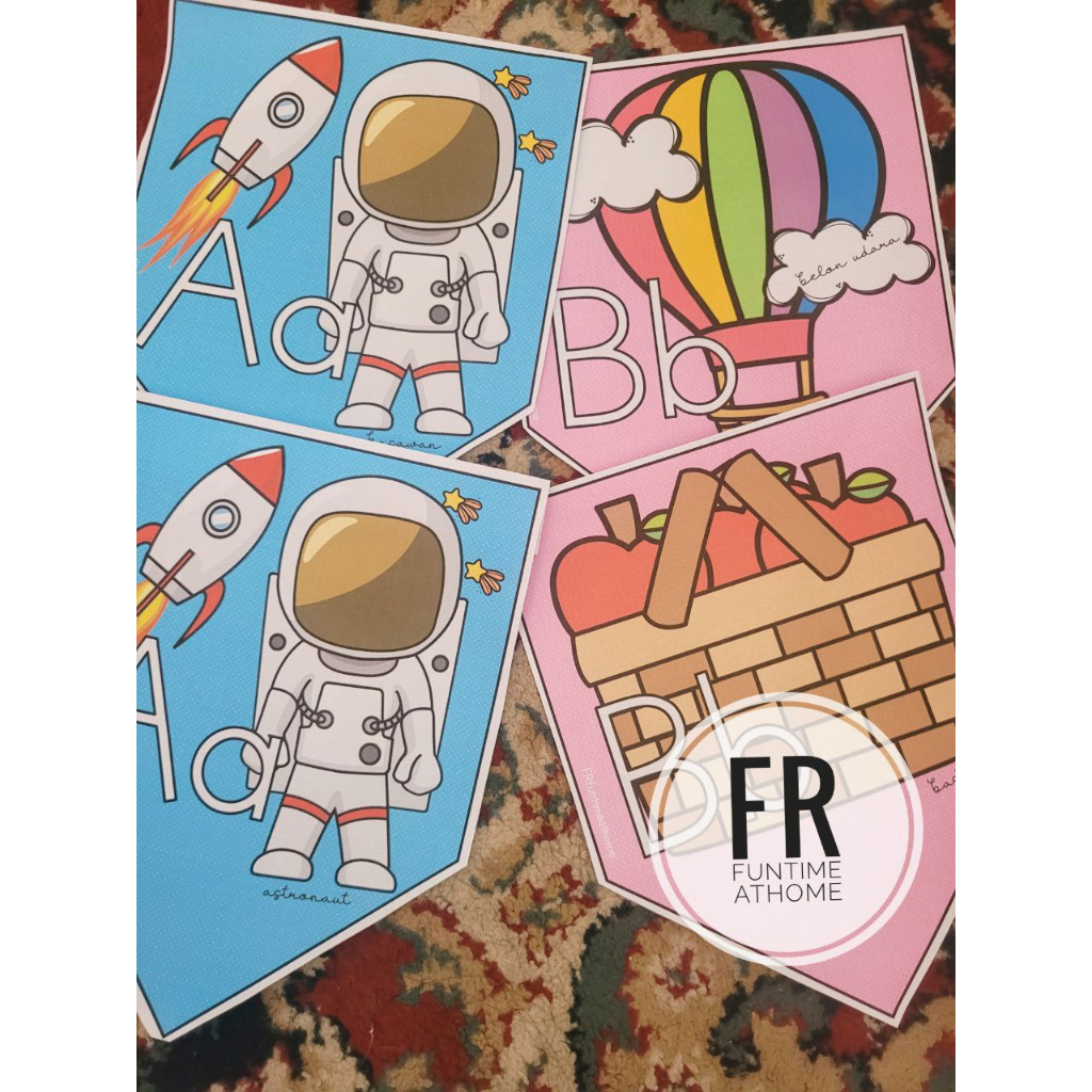 [CLIPART] Banner Huruf A hingga Z, format PNG | Shopee Malaysia