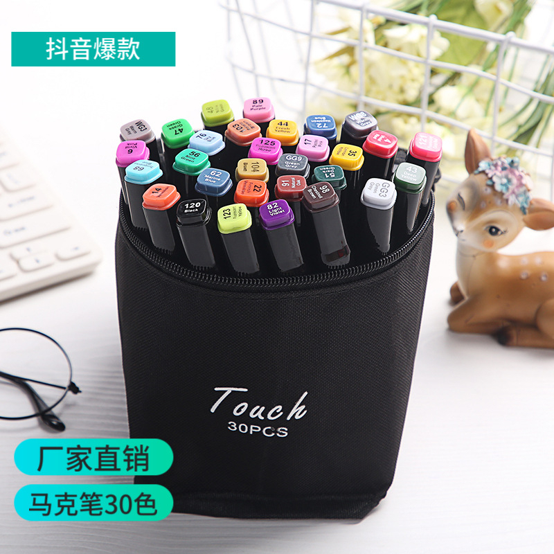 SFE Touch Art Markers Brush Pen Colours Graphic Art Twin Tip Marker Pen ...