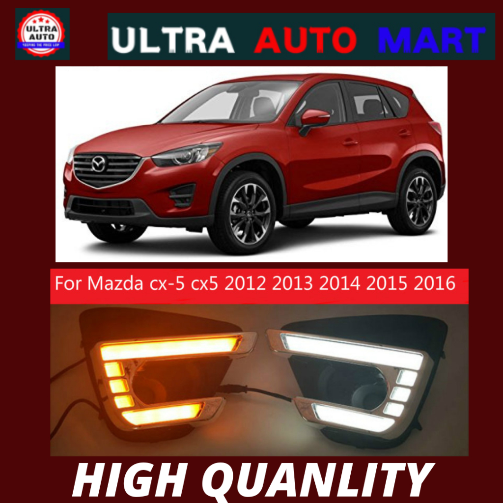 Mazda CX5 CX-5 DRL Foglamp Fog Spot Lamp Light Spotlight Daytime Running Light LED 2013 | Shopee ...